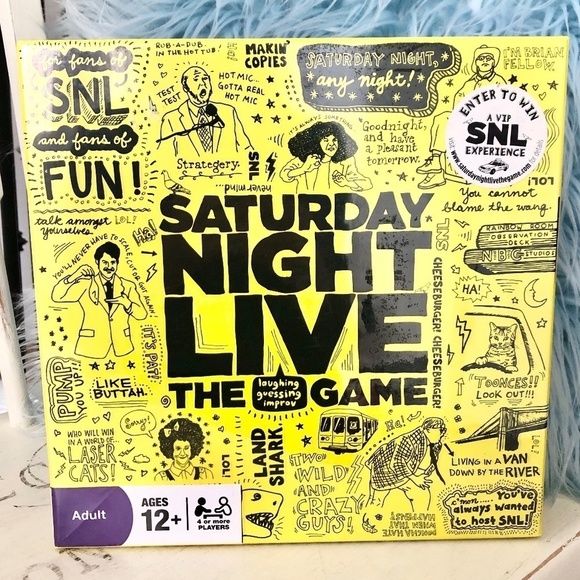SNL | Games | Snl 20 Saturday Night Live Board Game New Sealed Adult ...